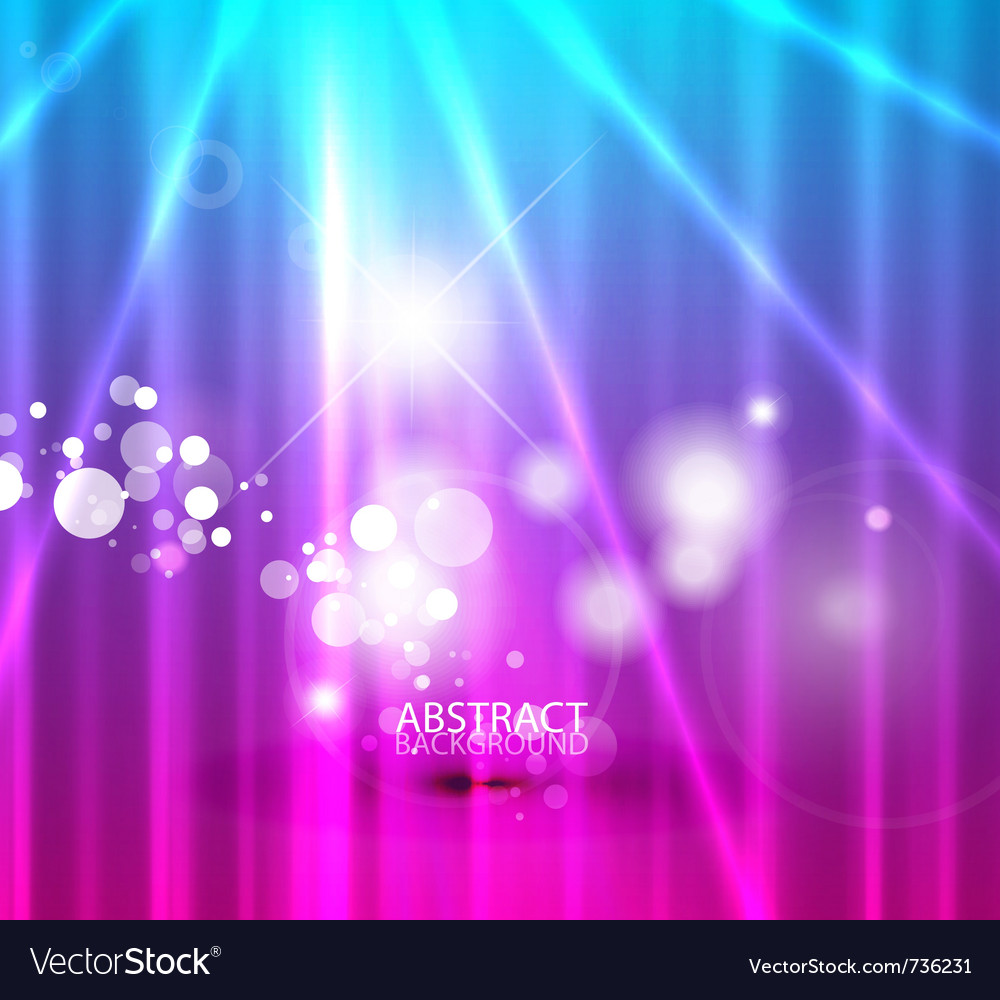 Abstract lights background Royalty Free Vector Image