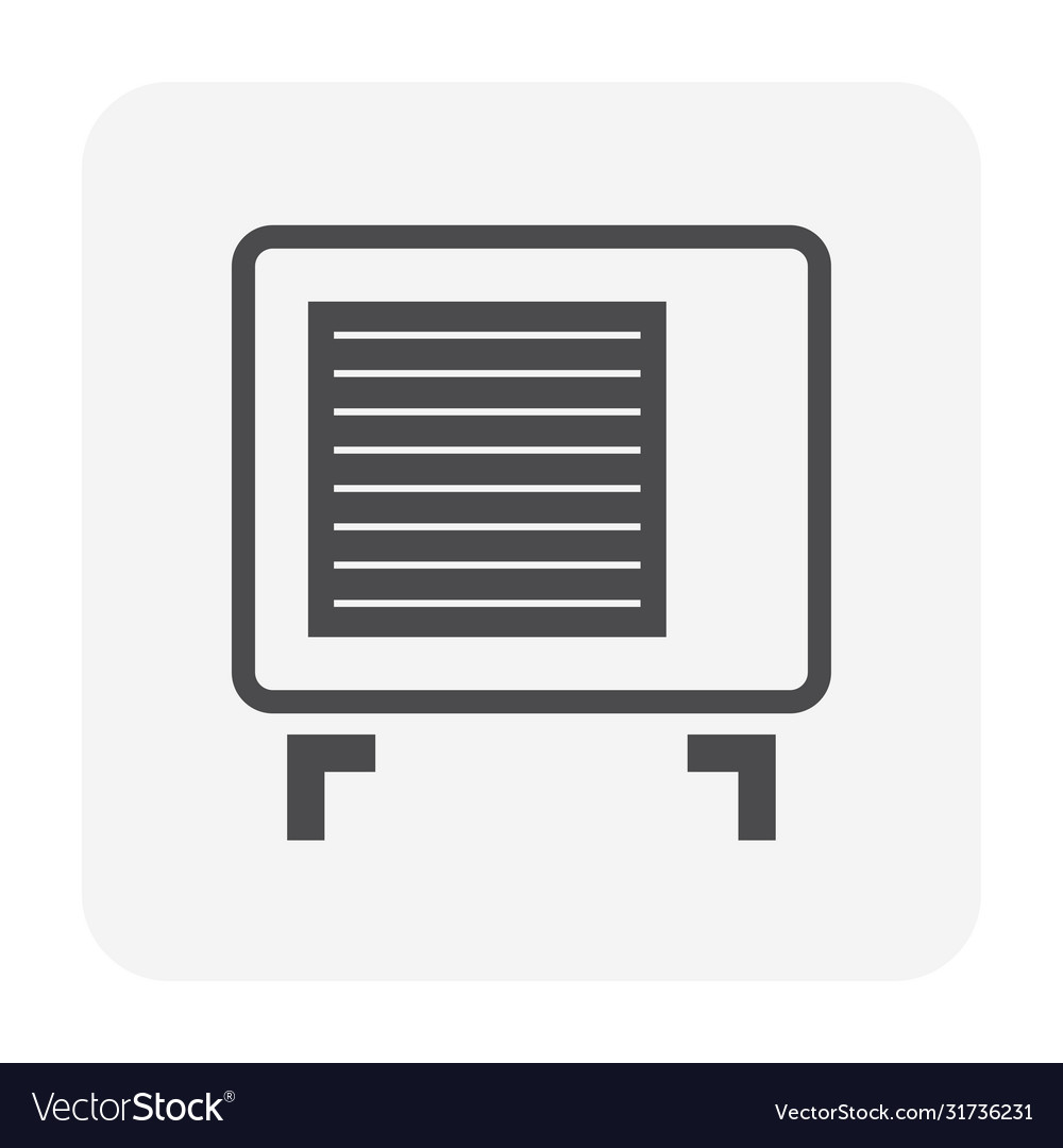 Air compressor support Royalty Free Vector Image