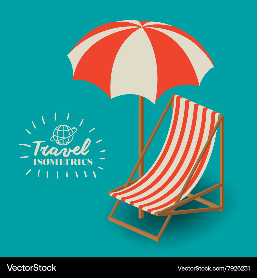 Travel vacations design Royalty Free Vector Image