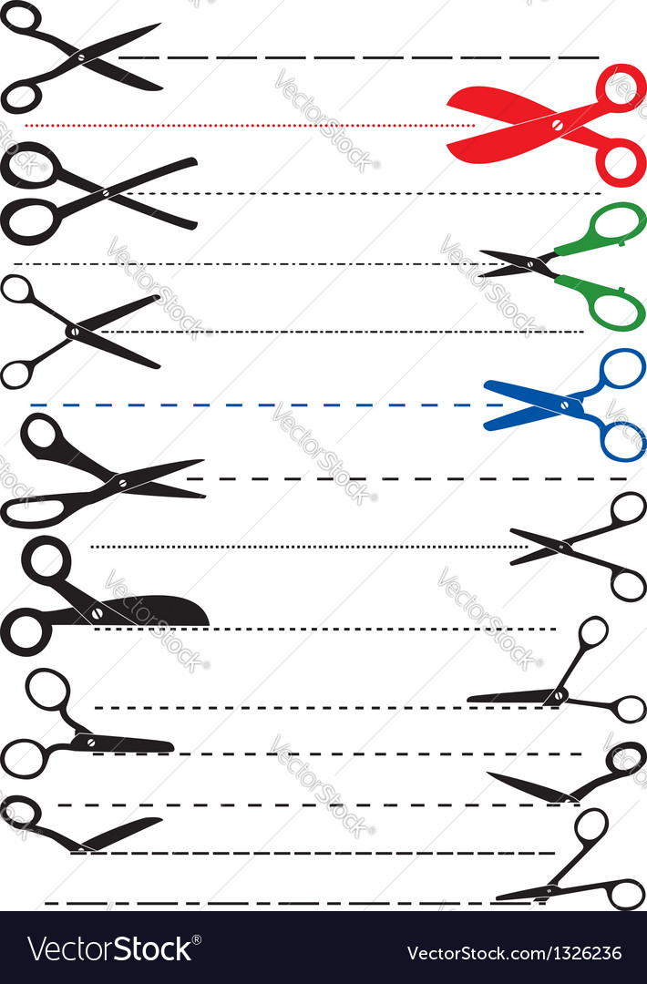 Scissors Royalty Free Vector Image - VectorStock