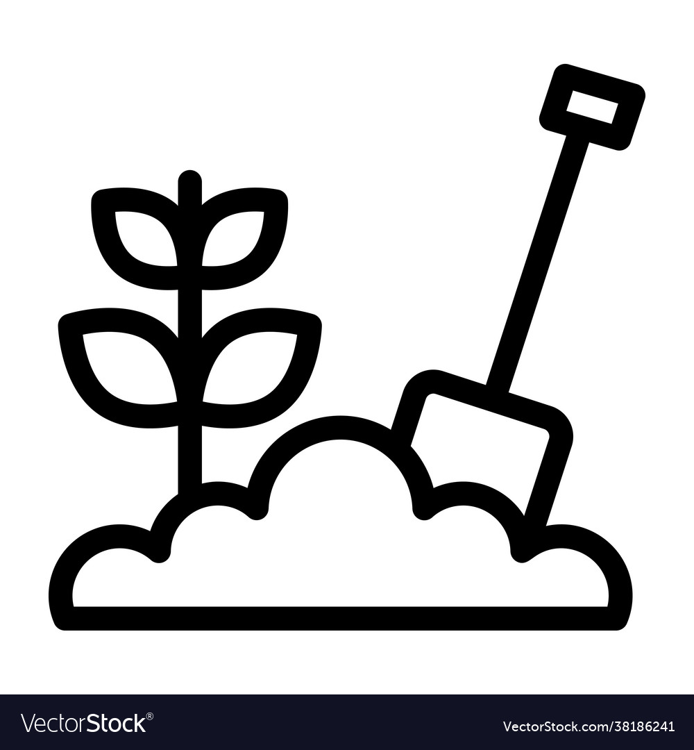 Digging Royalty Free Vector Image - VectorStock