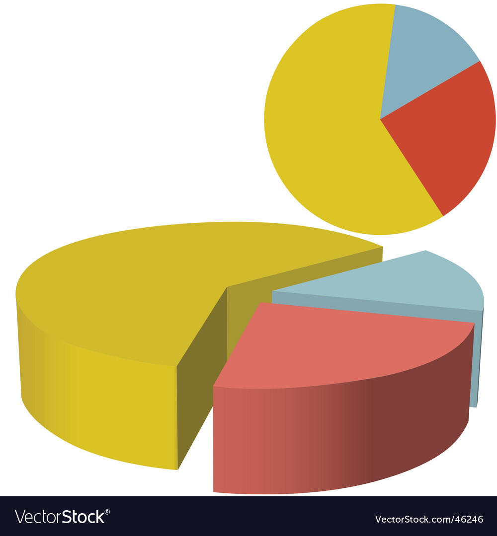 3d sections Royalty Free Vector Image - VectorStock