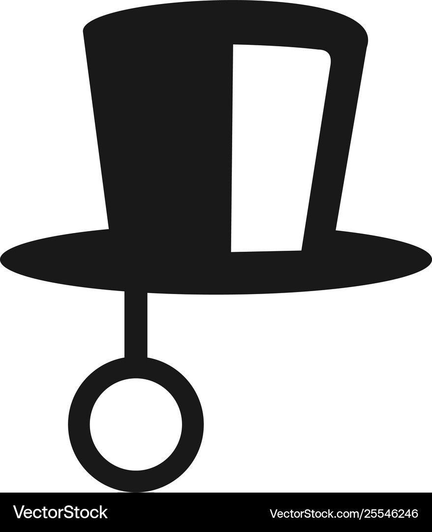 Hat logo template Royalty Free Vector Image - VectorStock