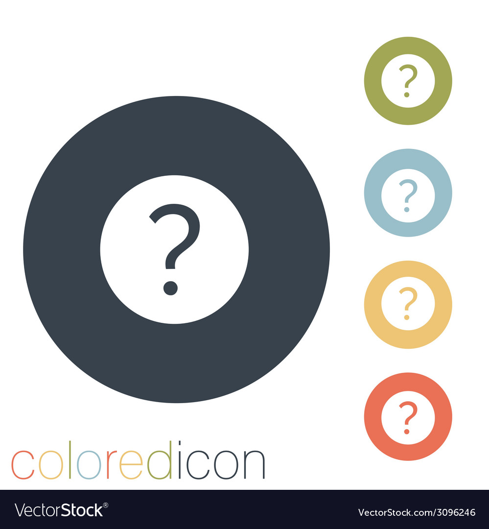 Question mark Royalty Free Vector Image - VectorStock