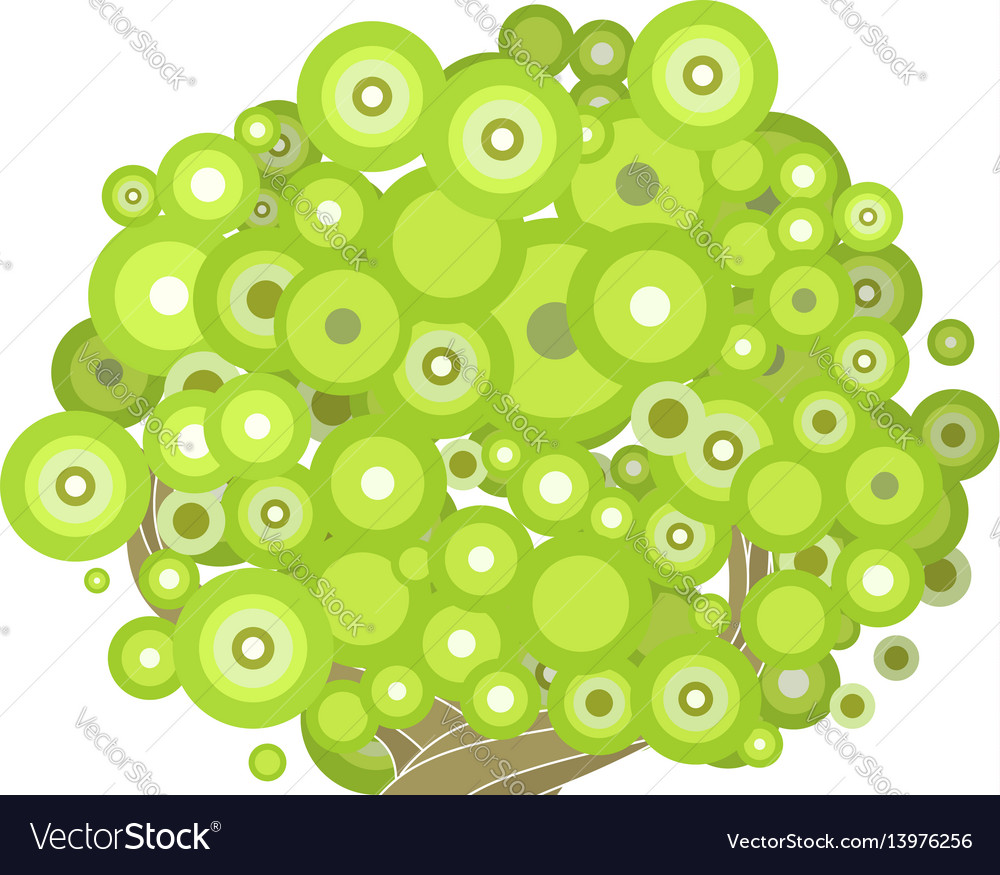 Abstract tree Royalty Free Vector Image - VectorStock