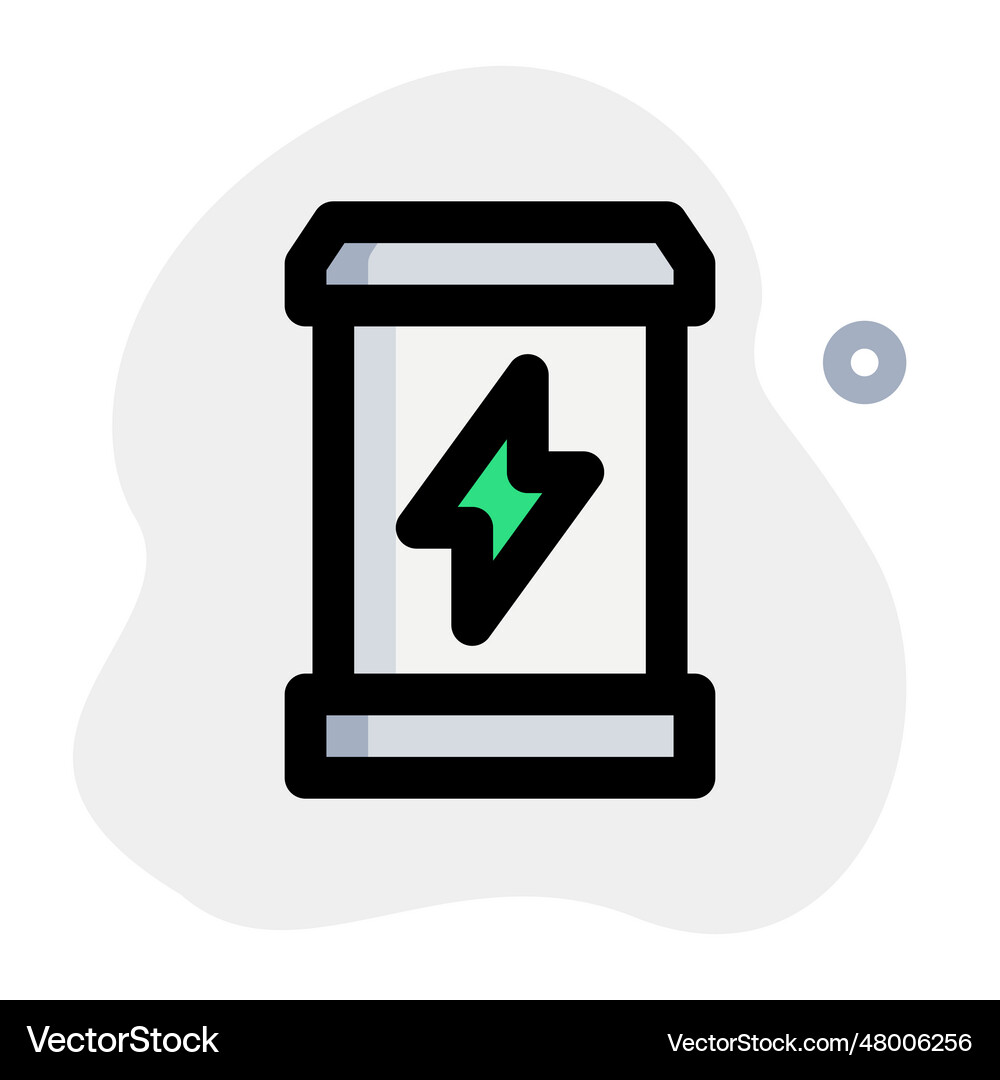 Modern form of electric power resource Royalty Free Vector