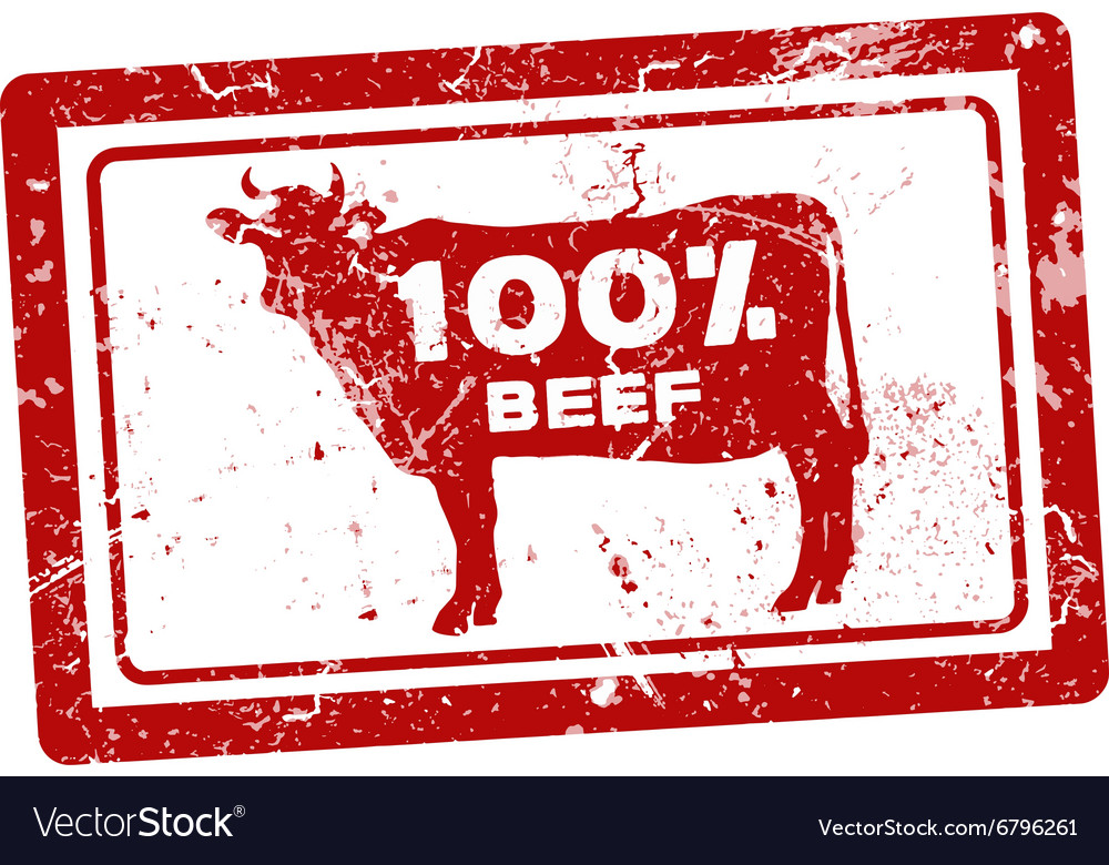 Beef Royalty Free Vector Image - VectorStock