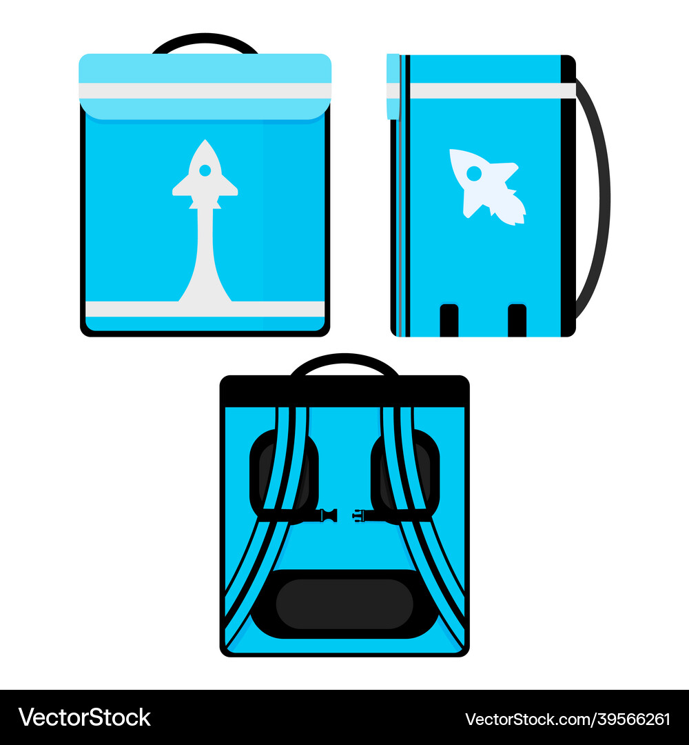 Delivery couriers box for carry parcel safety Vector Image