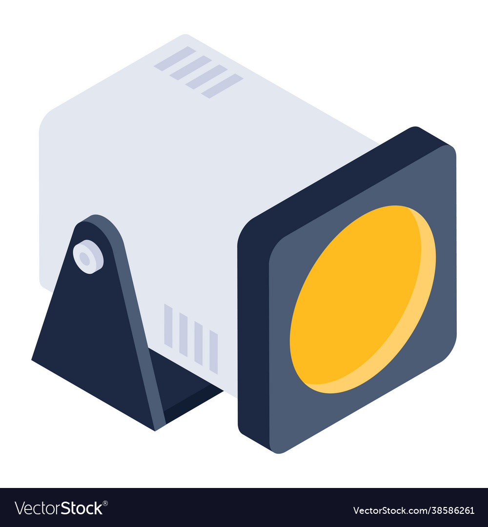 Stage light Royalty Free Vector Image - VectorStock