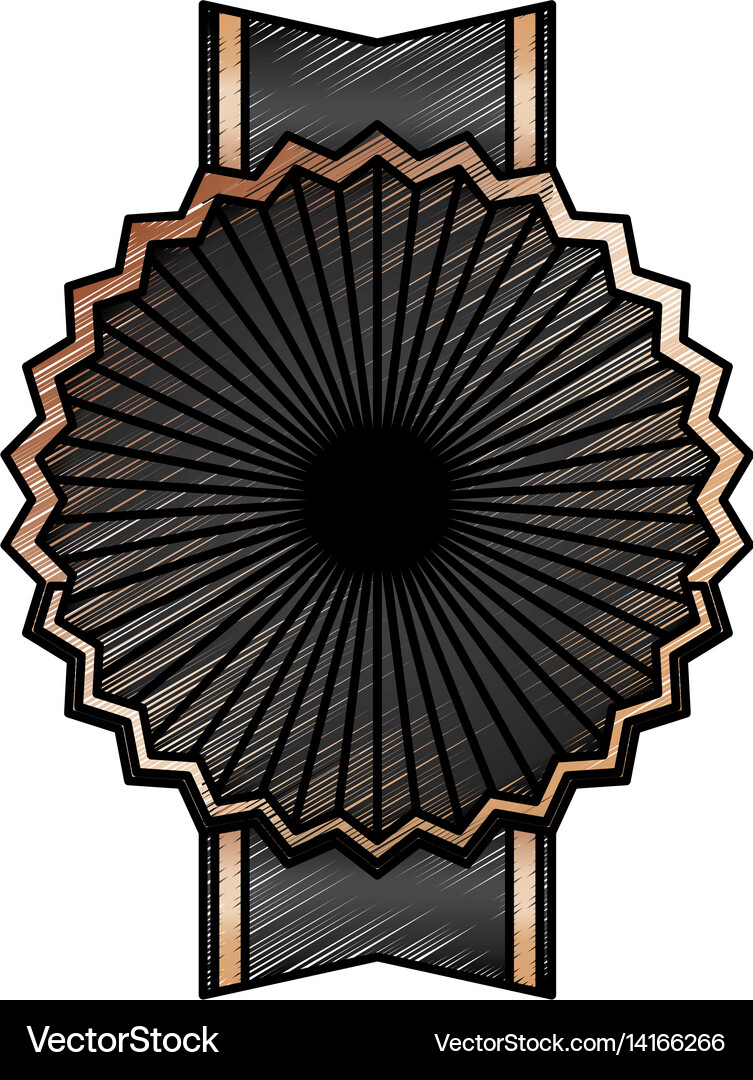 Award ribbon blank Royalty Free Vector Image - VectorStock