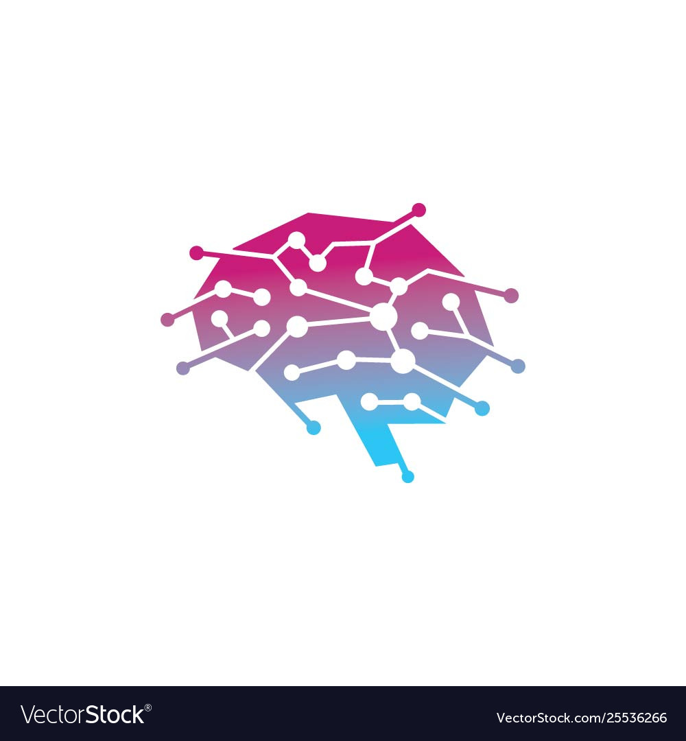 Brain logo template Royalty Free Vector Image - VectorStock