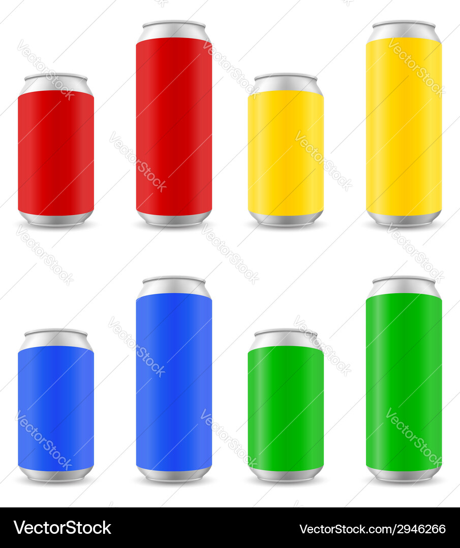Can of beer 06 Royalty Free Vector Image - VectorStock