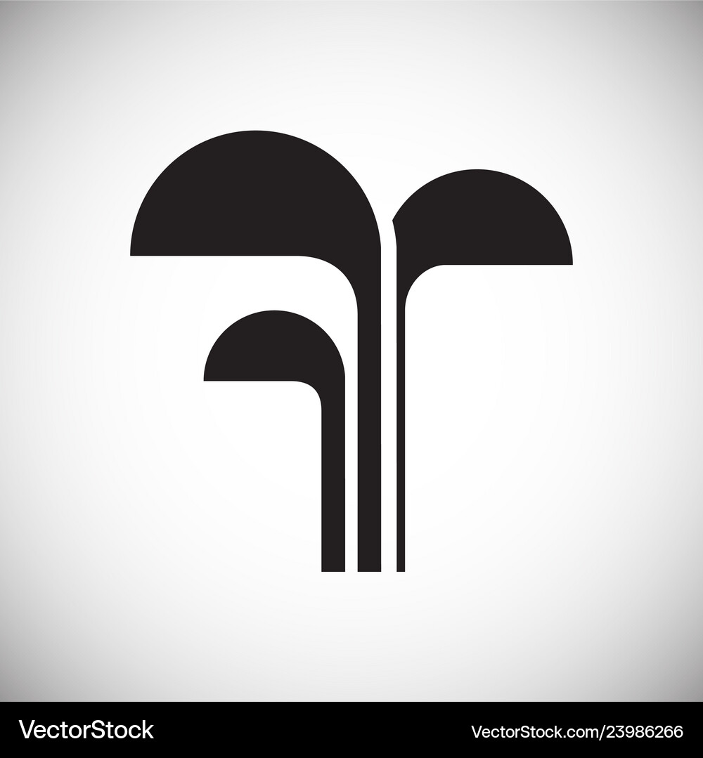 Grow icon on white background for graphic and web Vector Image