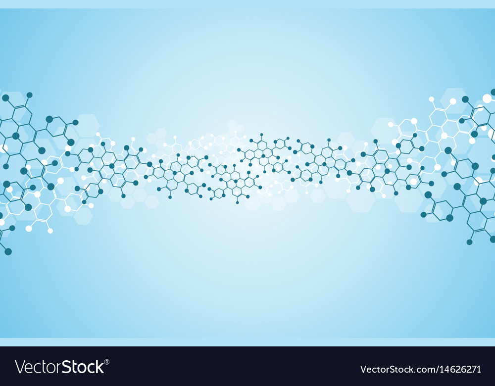 Molecular Royalty Free Vector Image - VectorStock