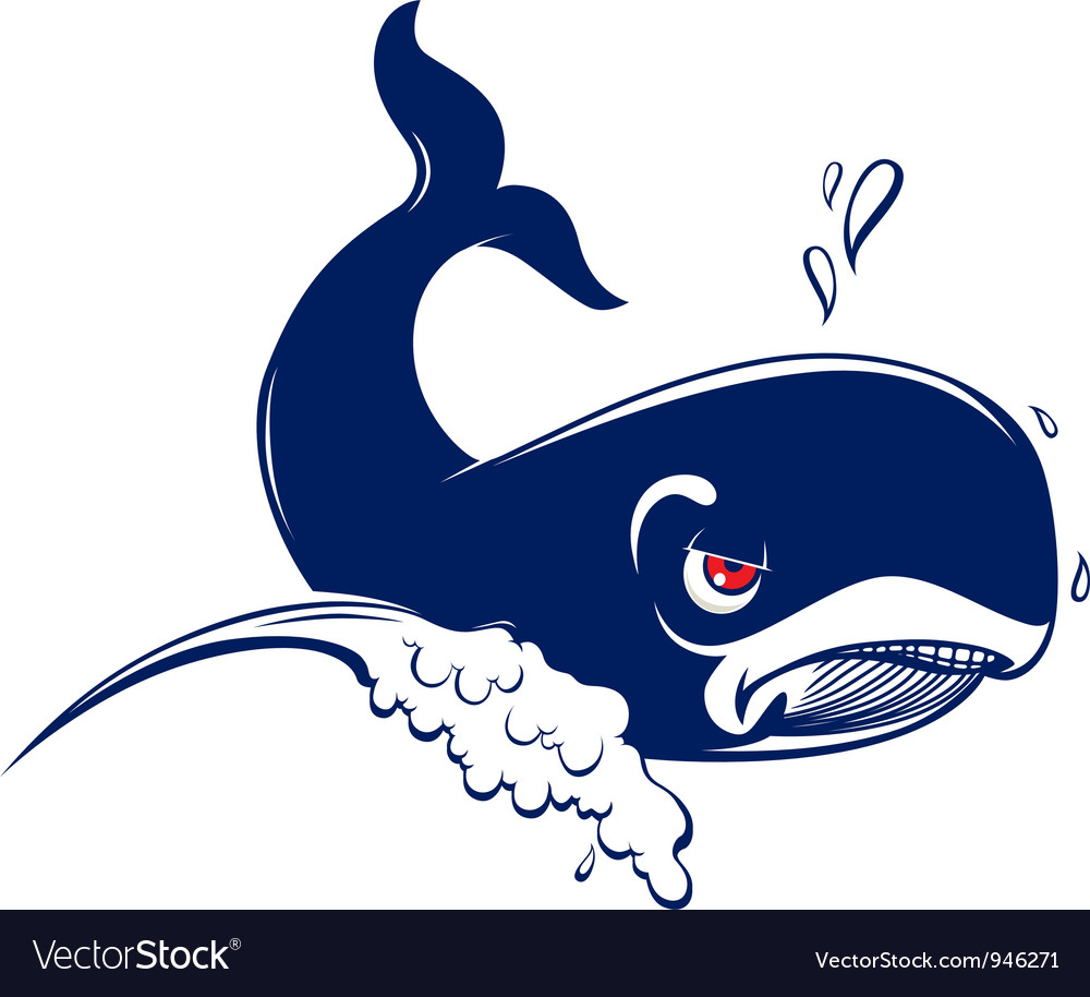 Whale Royalty Free Vector Image - VectorStock
