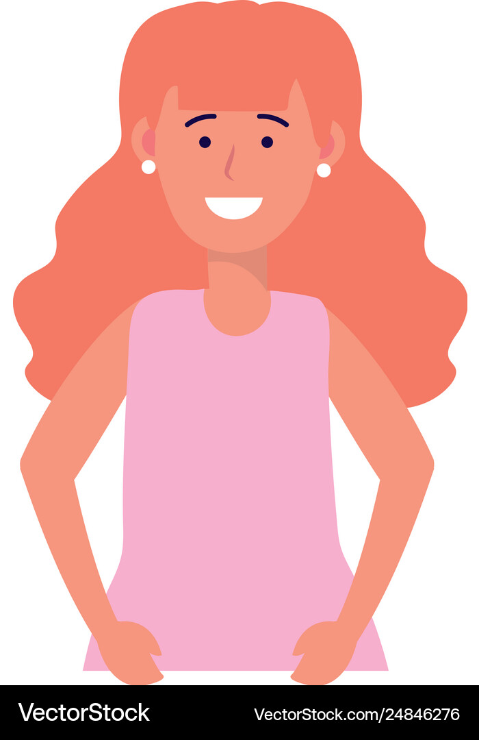 Child girl portrait Royalty Free Vector Image - VectorStock