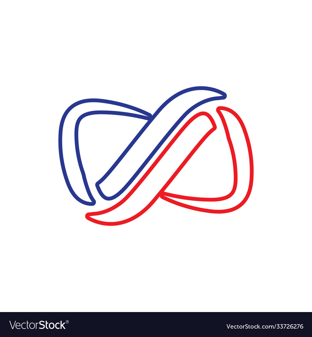 Infinity design Royalty Free Vector Image - VectorStock
