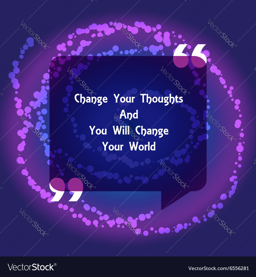 Square quote text bubble Royalty Free Vector Image