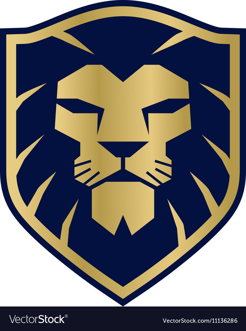 Shield Logo Template Royalty Free Vector Image