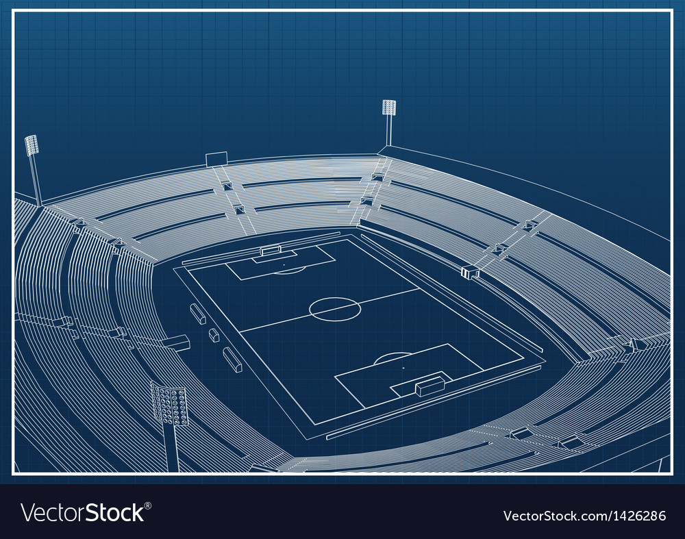 Stadium Royalty Free Vector Image - VectorStock