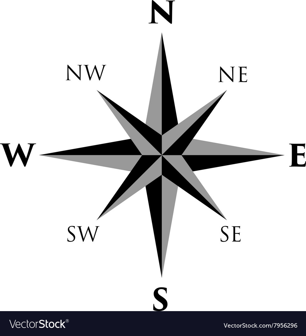 Compass Royalty Free Vector Image - VectorStock