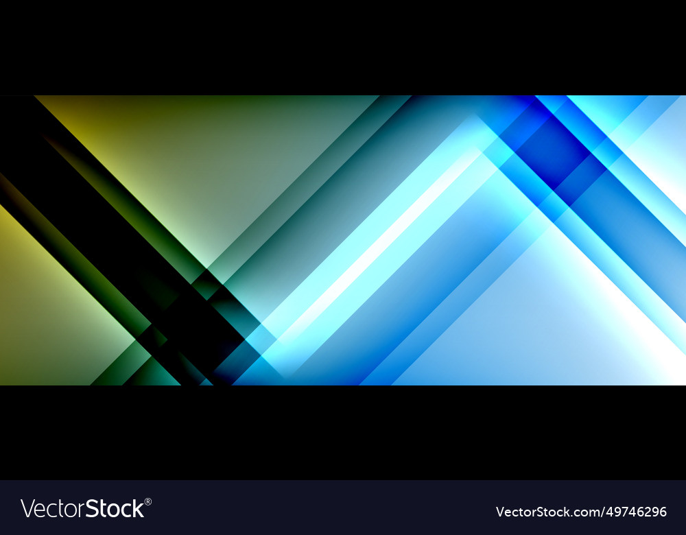 Lines dynamic geometric background Royalty Free Vector Image