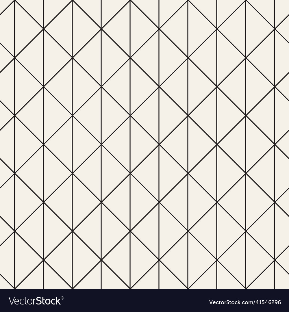 Seamless pattern repeating geometric elements Vector Image