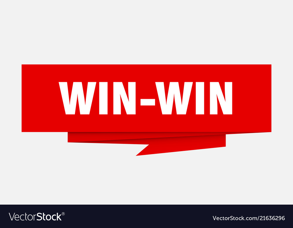 Win-win Royalty Free Vector Image - VectorStock
