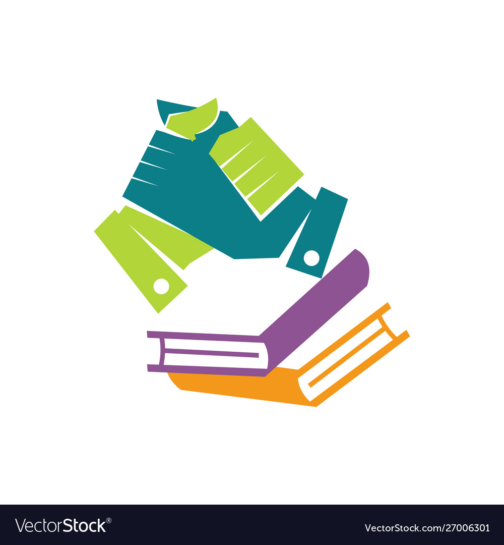 Commitment teamwork together business logo Vector Image