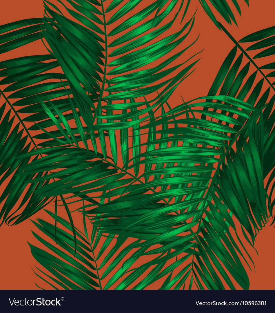 Foliage seamless pattern Royalty Free Vector Image