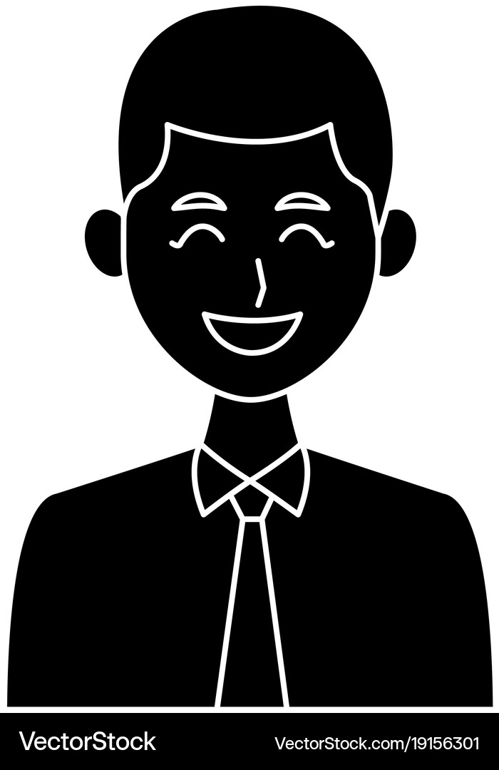 Young man with elegant clothes Royalty Free Vector Image