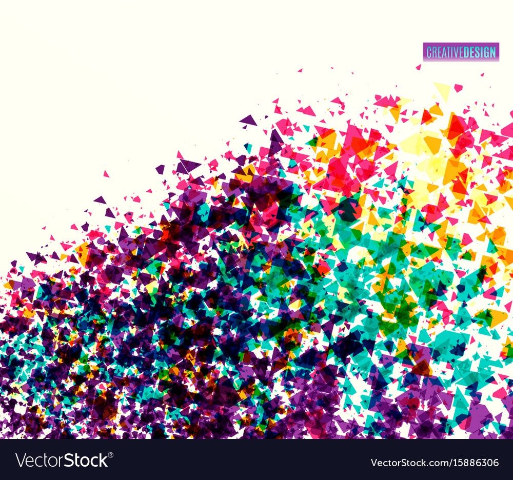 Dynamic creative abstract Royalty Free Vector Image