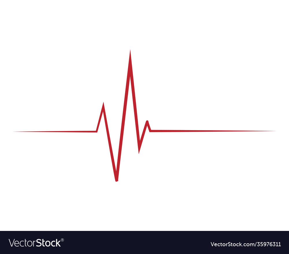 Pulse Royalty Free Vector Image - VectorStock