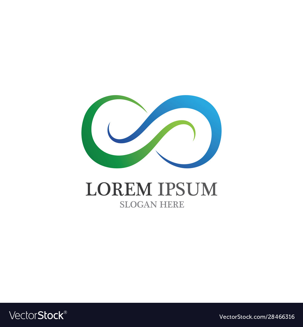 Infinity design Royalty Free Vector Image - VectorStock