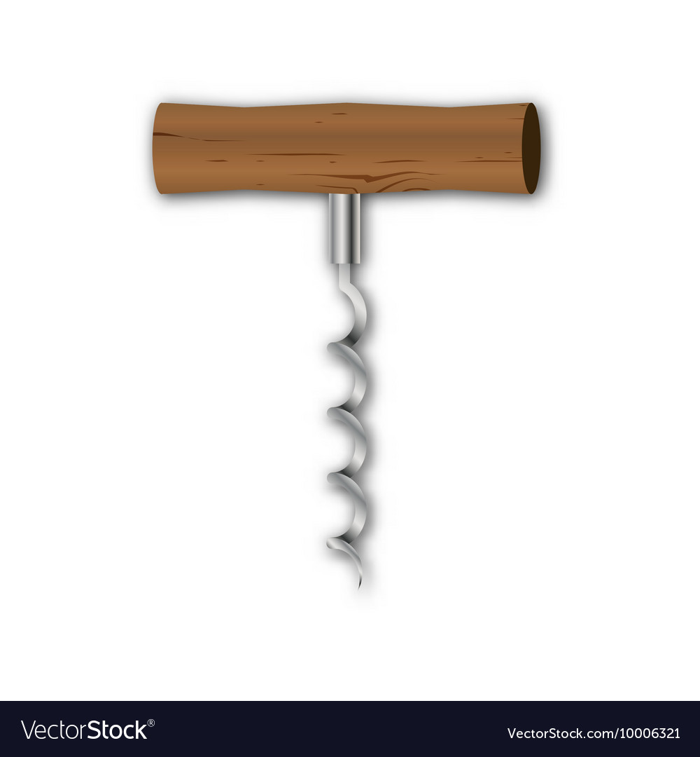 Corkscrew Royalty Free Vector Image - VectorStock
