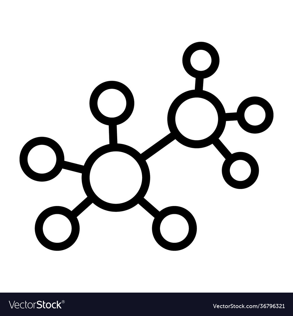 Molecules Royalty Free Vector Image - VectorStock