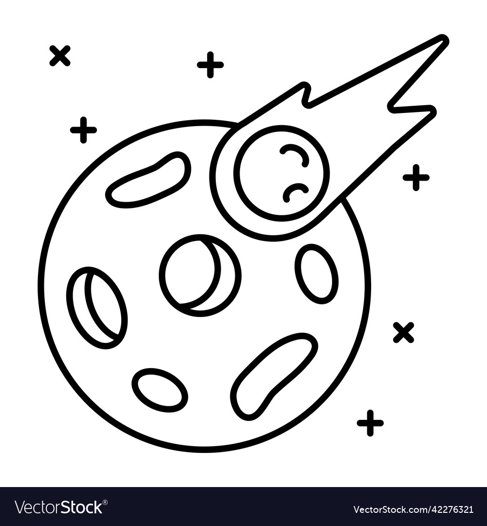 Planetoids Royalty Free Vector Image - VectorStock