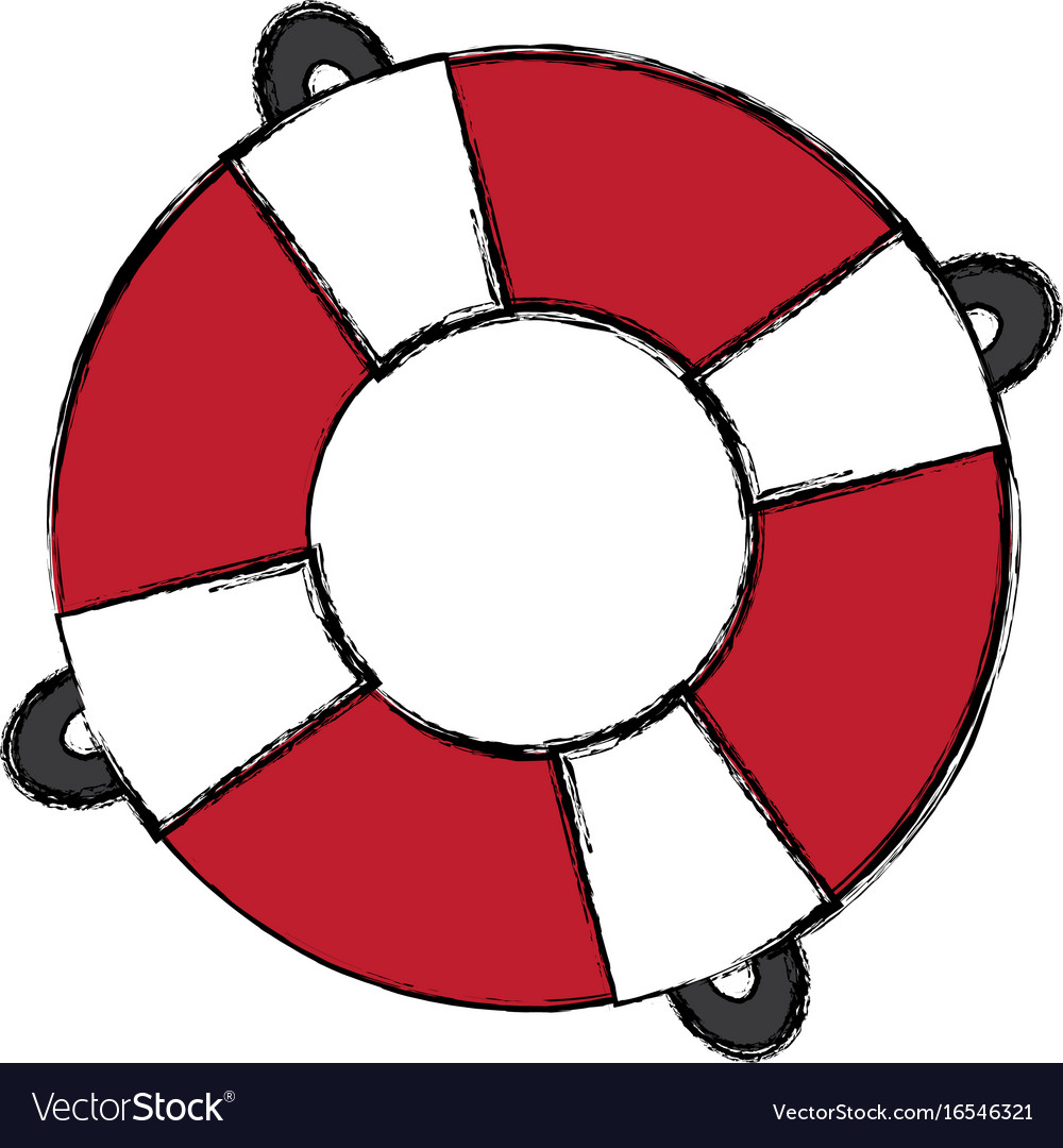 Safety float icon Royalty Free Vector Image - VectorStock