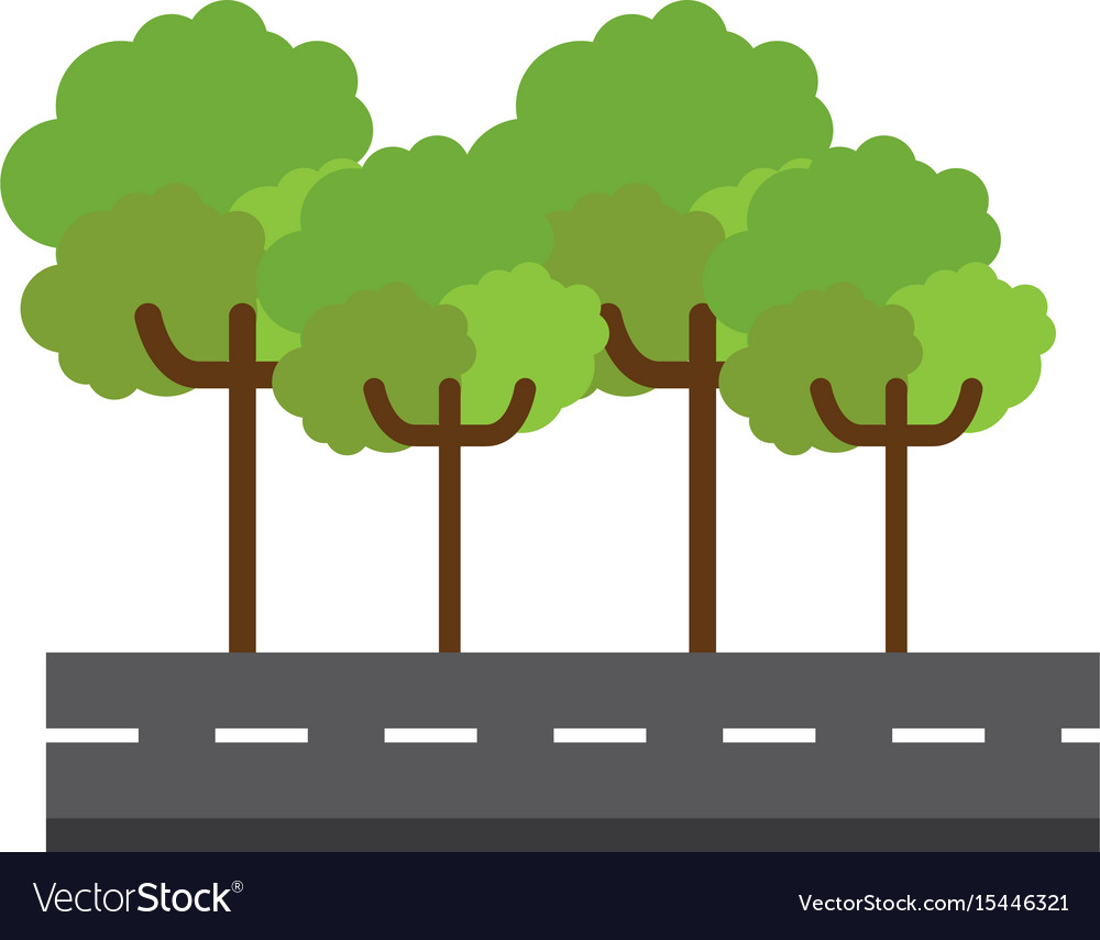 Trees icon image Royalty Free Vector Image - VectorStock