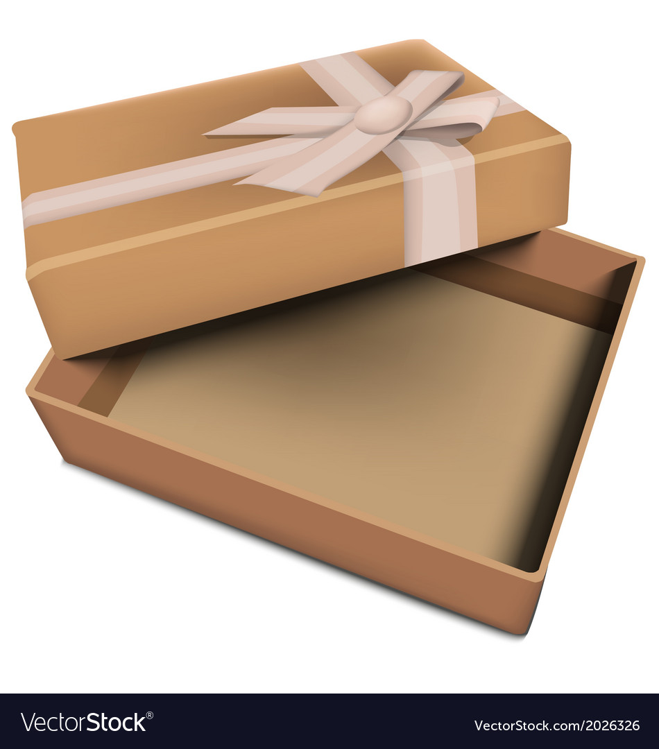 Present box Royalty Free Vector Image - VectorStock