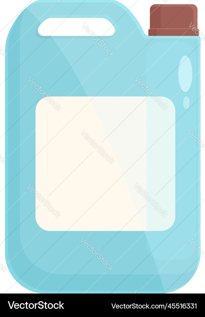 Canister detergent icon cartoon home Royalty Free Vector