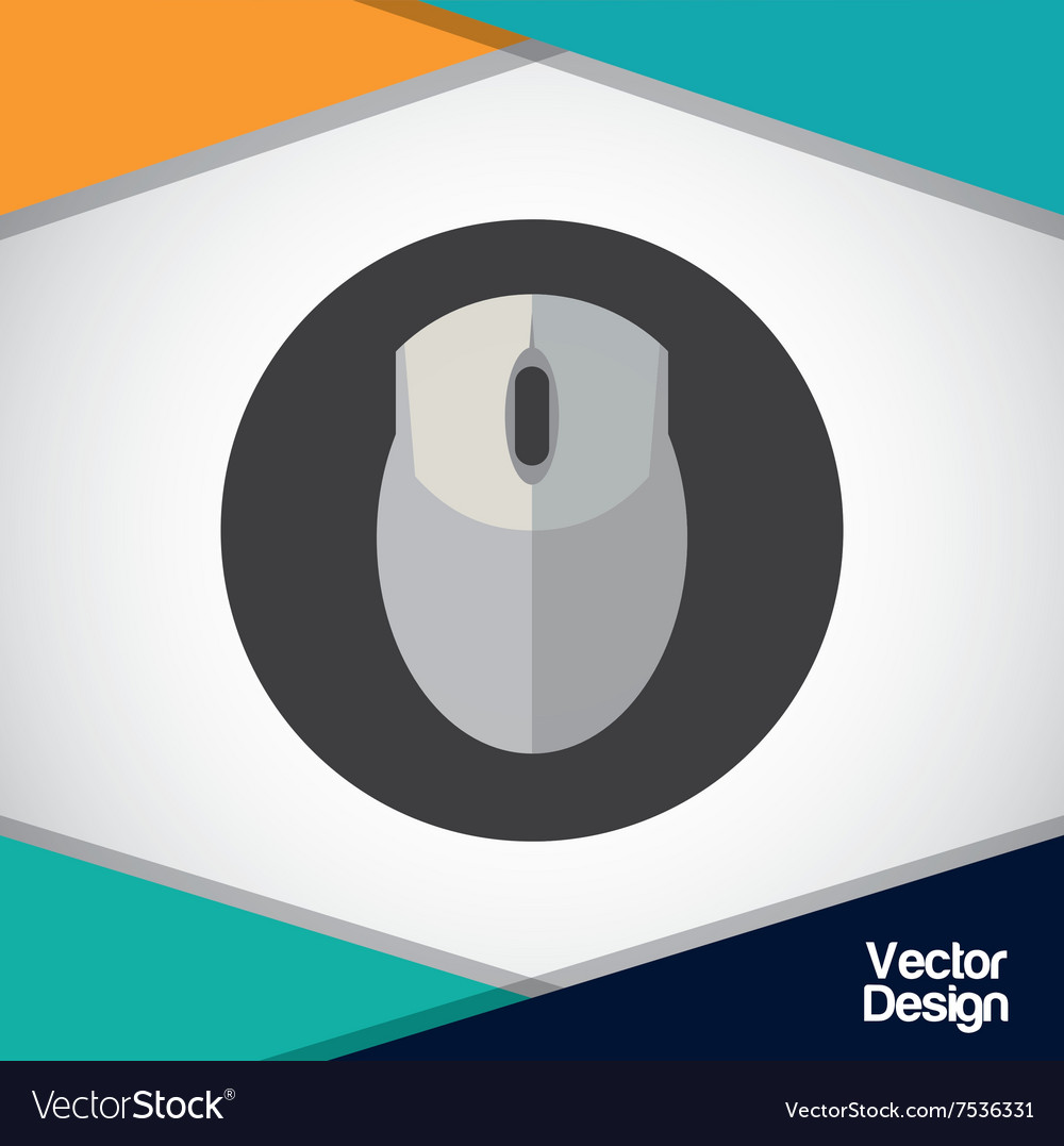 Mouse icon design Royalty Free Vector Image - VectorStock