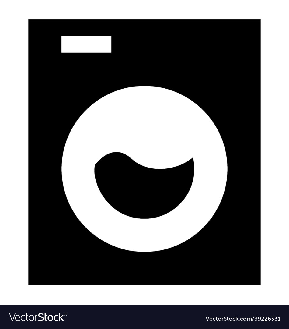 Washing machine Royalty Free Vector Image - VectorStock