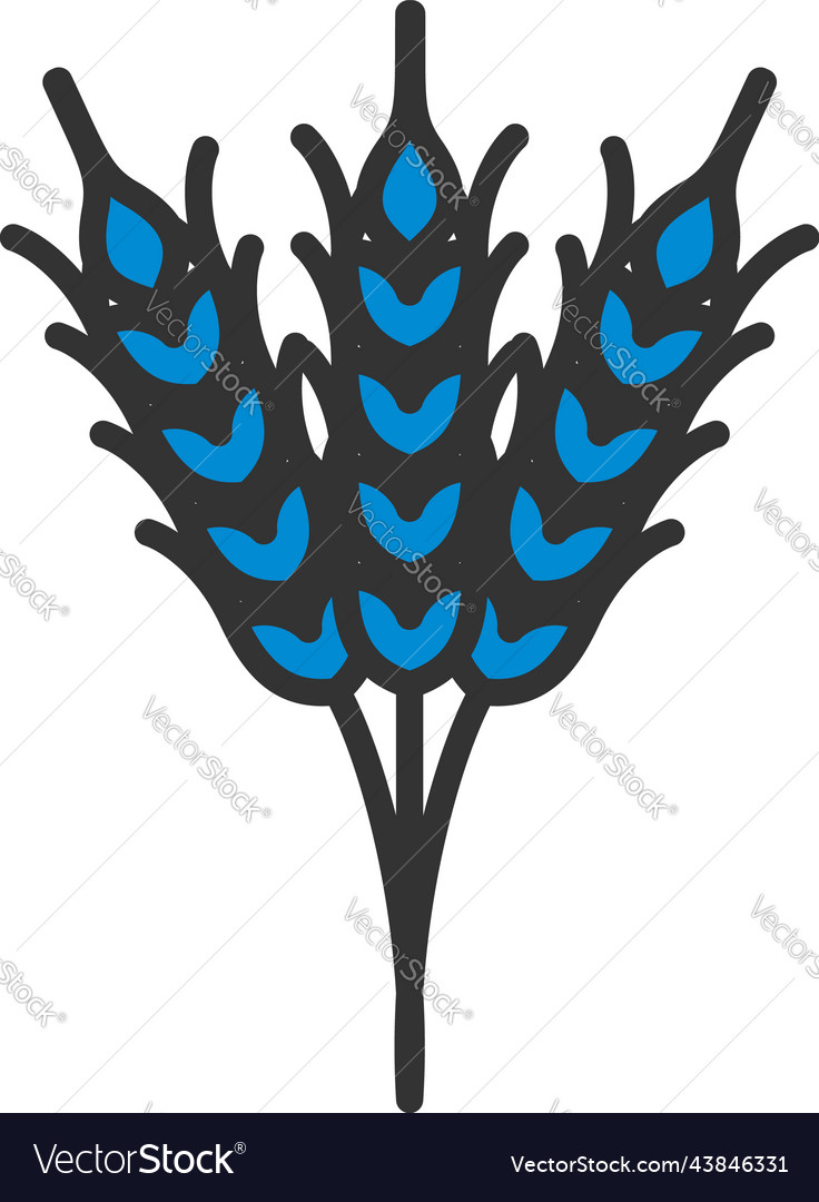 Wheat icon Royalty Free Vector Image - VectorStock