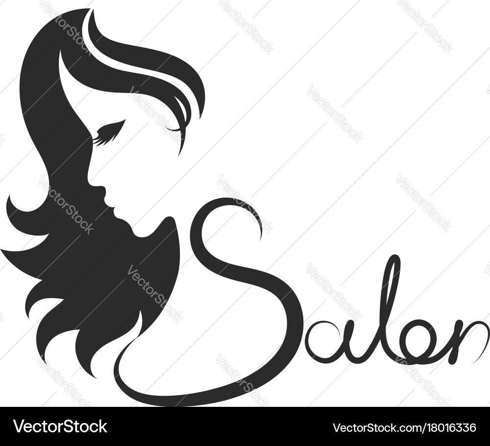 Beauty salon symbol Royalty Free Vector Image - VectorStock