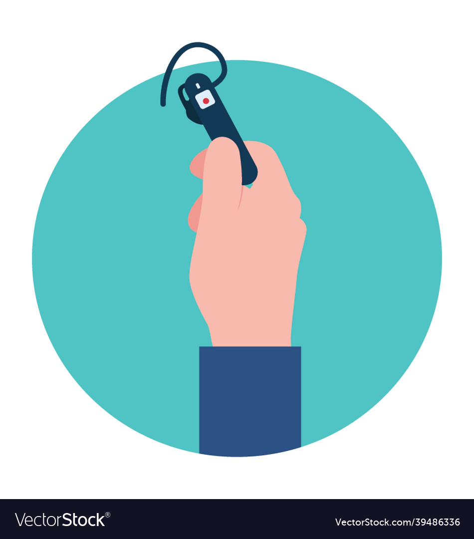 Bluetooth device Royalty Free Vector Image - VectorStock