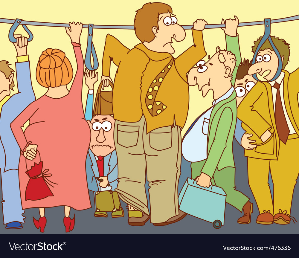 Rush time Royalty Free Vector Image - VectorStock