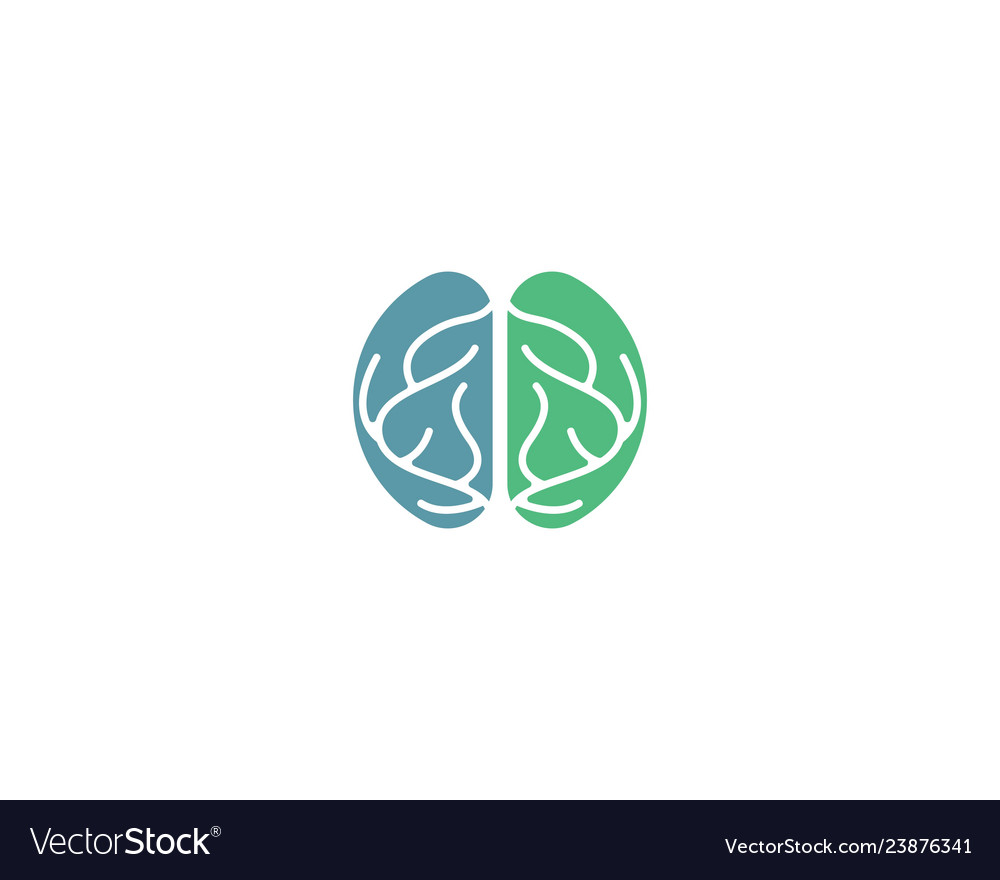 Brain logo template Royalty Free Vector Image - VectorStock