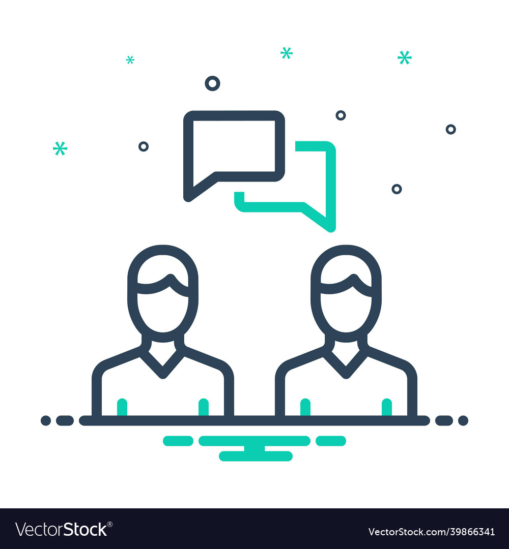 Talk Royalty Free Vector Image - VectorStock