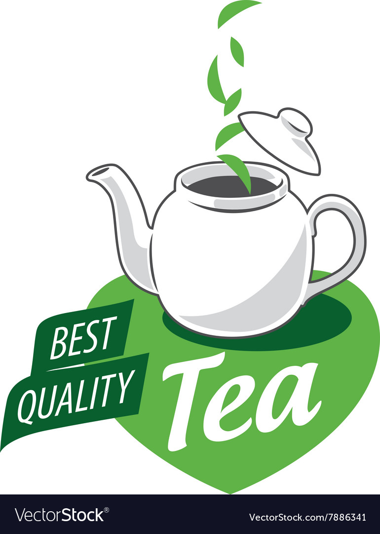 Tea Logo Template Royalty Free Vector Image - VectorStock